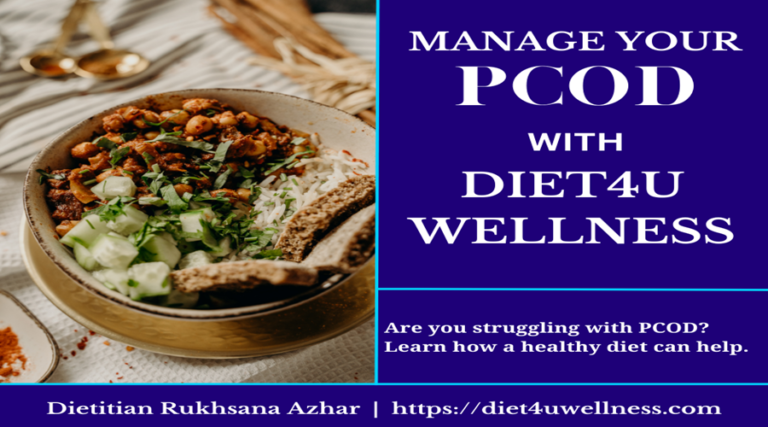 A Full PCOD And PCOS Diet Plan In Bengaluru To Empower Women - Diet4U ...