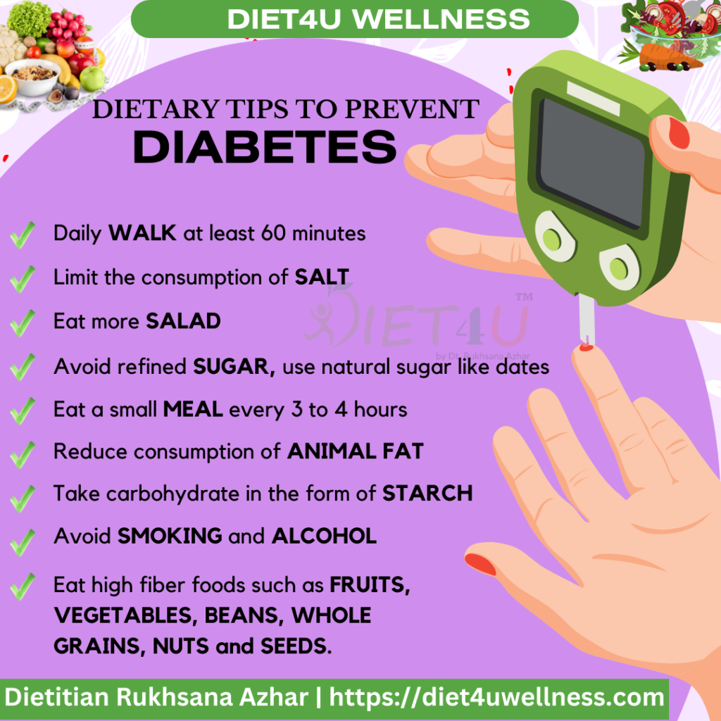 Diabetes Control: Tailored Dietary Solutions For Your Health - Diet4U ...