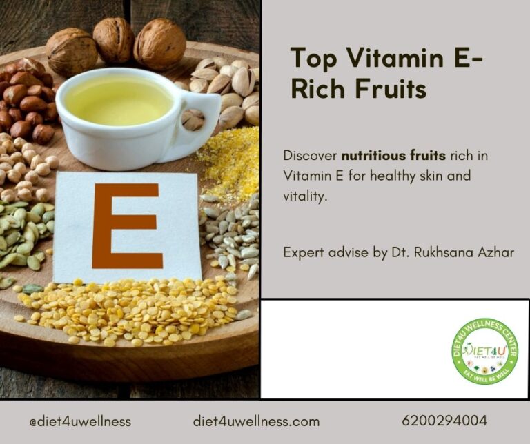 Benefits Of Vitamin-E-Rich Fruits | Diet4u Wellness