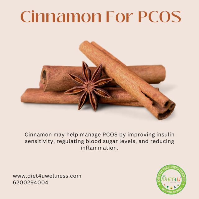 Cinnamon For PCOS | Diet4u Wellness | Best Dietician